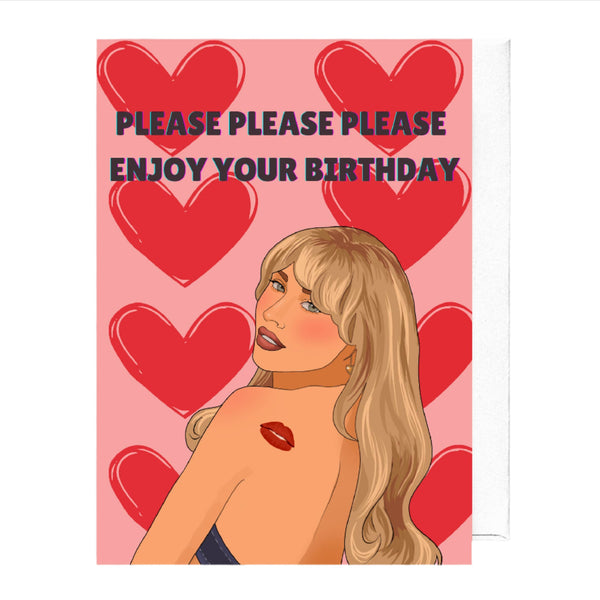 Greeting Card - Sabrina Carpenter Birthday – Talking Animals Books
