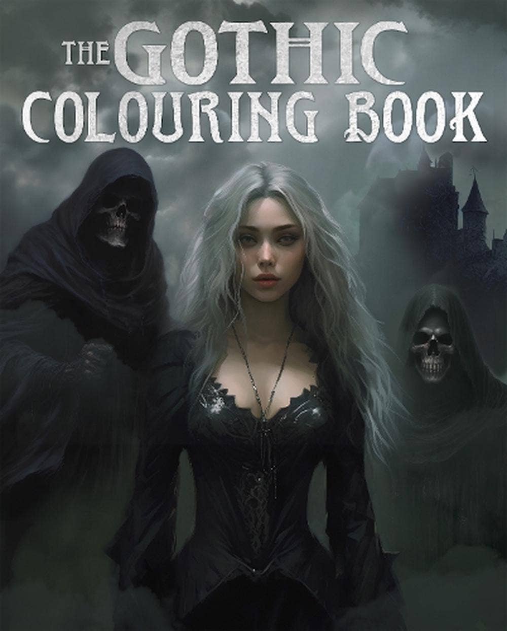Coloring Book - Gothic Coloring Book (Arcturus Horror Colouring ...