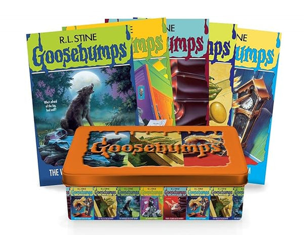 Goosebumps Retro Fear Set: Limited Edition Tin – Talking Animals Books