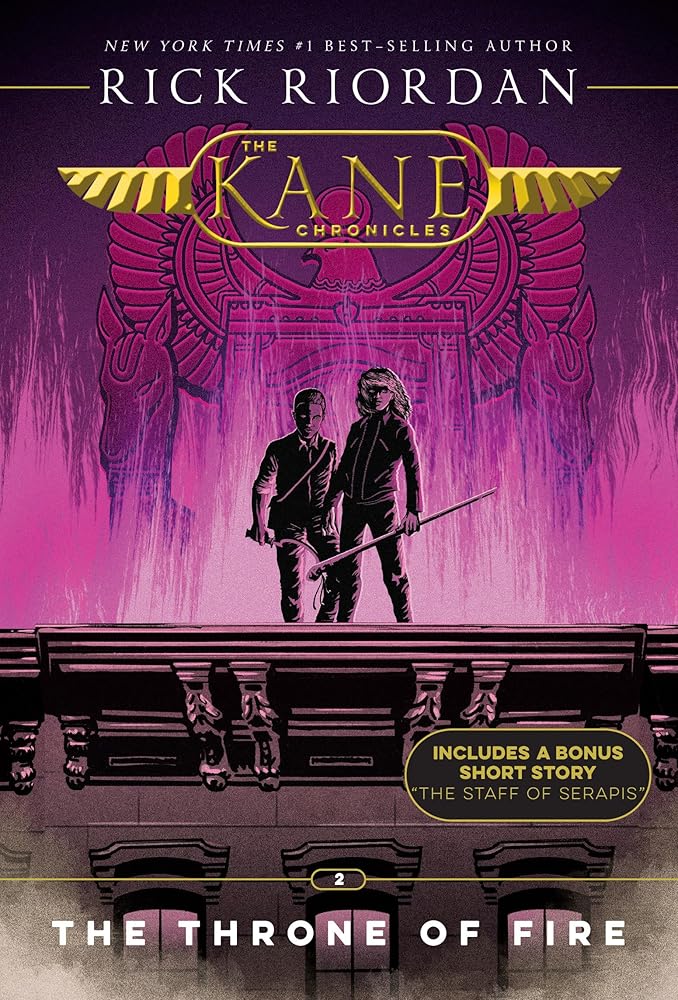 The Throne of Fire: The Kane Chronicles (Book 2) – Talking Animals Books