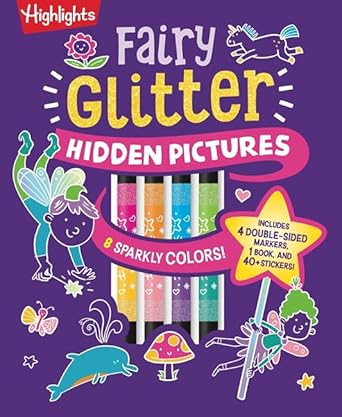 Fairy Glitter Hidden Pictures (Highlights Hidden Pictures Coloring Kit ...