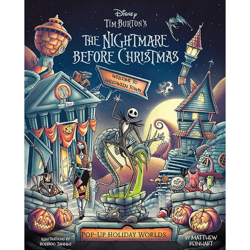 Disney Tim Burton's The Nightmare Before Christmas: Pop-Up – Talking ...