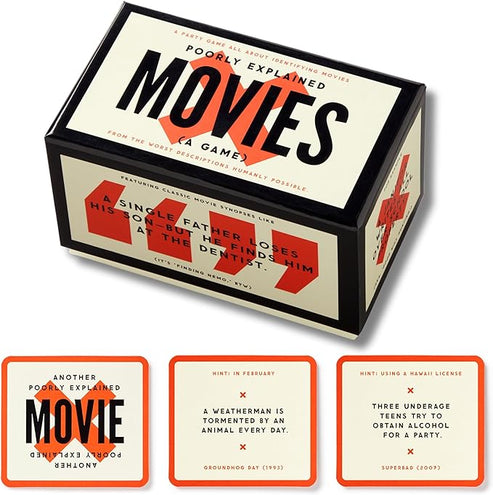 Game - Poorly Explained Movies (A Party Game All About Identifying Mov ...